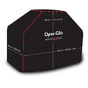 Dyna-Glo DG600C Premium Grill Cover for 64’’(162.6 cm) Grills,Black