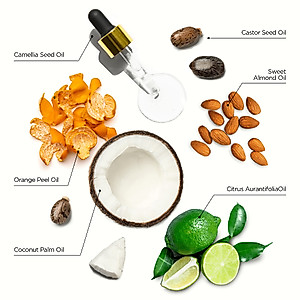 Damaged Hair -Silky Treatment - pH balanced, 100% Plastic Free Packaging, Paraben and Silicon Free, Sweet almond Oil (Orange) (Orange)