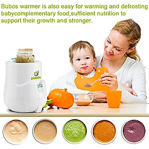 Bubos Fast Heating Baby Bottle Warmer for breastmilk and Formula, Food Heater for Infant Complementary Food