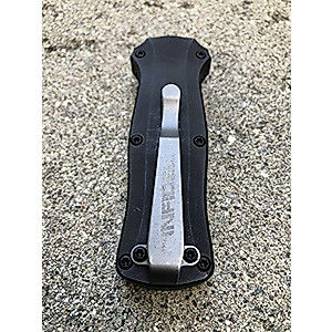 Stainless Steel Vintage Dark Bronze Scale, Pivot & Pocket Clip Screws Set for Spyderco Paramilitary 2 Knife - 9pcs