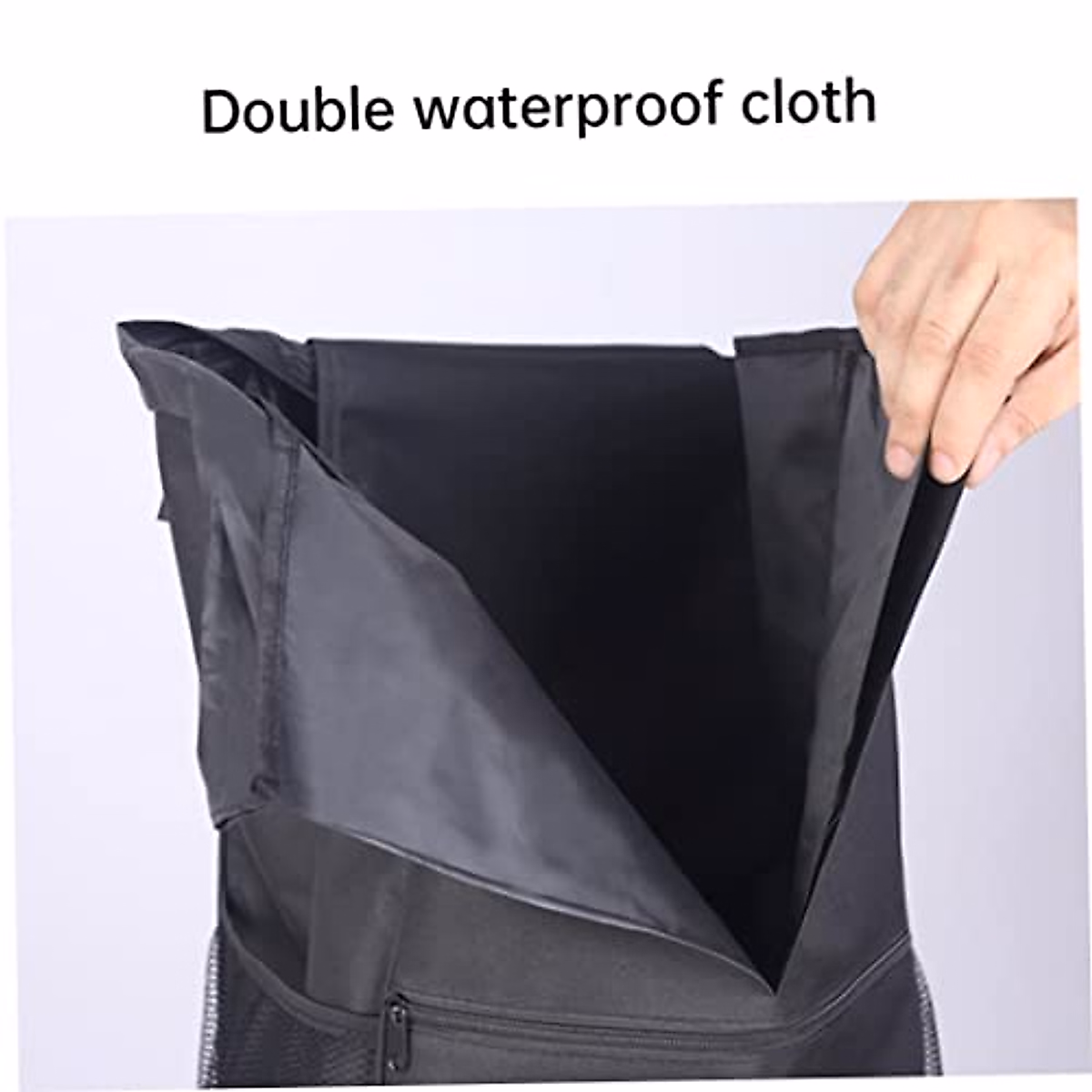 Shopping Hand Cart Replacement Bag Portable Folding Bag Waterproof Oxford Cloth Shopping Cart Backup Trolley Bags Reusable Shopping Spare Bag for Shopping Cart 34×24×55cm 45L.