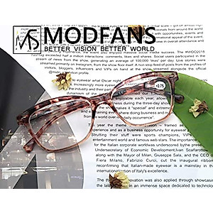MODFANS Women Reading Glasses 1.75 4 Pair Stylish Ladies Readers with Comfort Spring Hinge Pattern Design Pouch Included