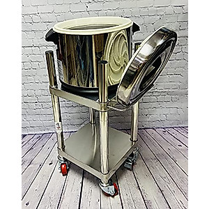 iPro Kitchenware RICE WARMER AND RICE COOKER STANDS WITH WHEELS EQUIPMENT STAND RESTAURANT COMMERCIAL INDUSTRIAL MODEL: IPRO-ST2