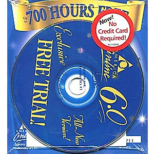 AOL ALL-NEW 6.0 CD /700 FREE HOURS/SEALED UNOPENED PACKAGE