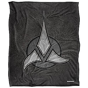 Star Trek Klingon Empire Officially Licensed Silky Touch Super Soft Throw Blanket 50" x 60"
