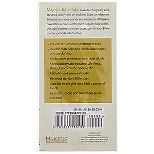 Majestic Traditional Gold-Edged Bible Tabs