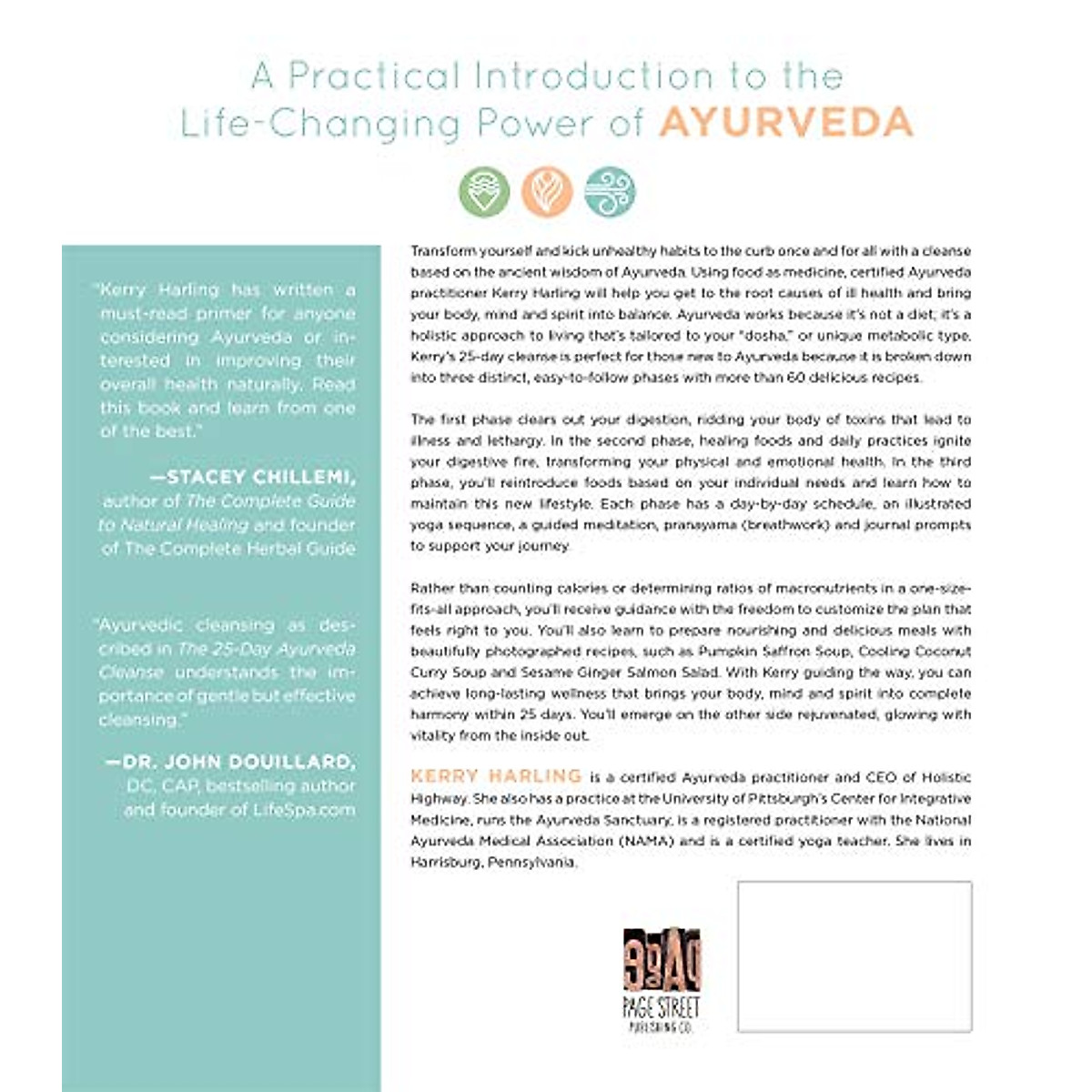 The 25-Day Ayurveda Cleanse: A Holistic Wellness Plan Using Ayurvedic Practices to Reset Your Health Naturally