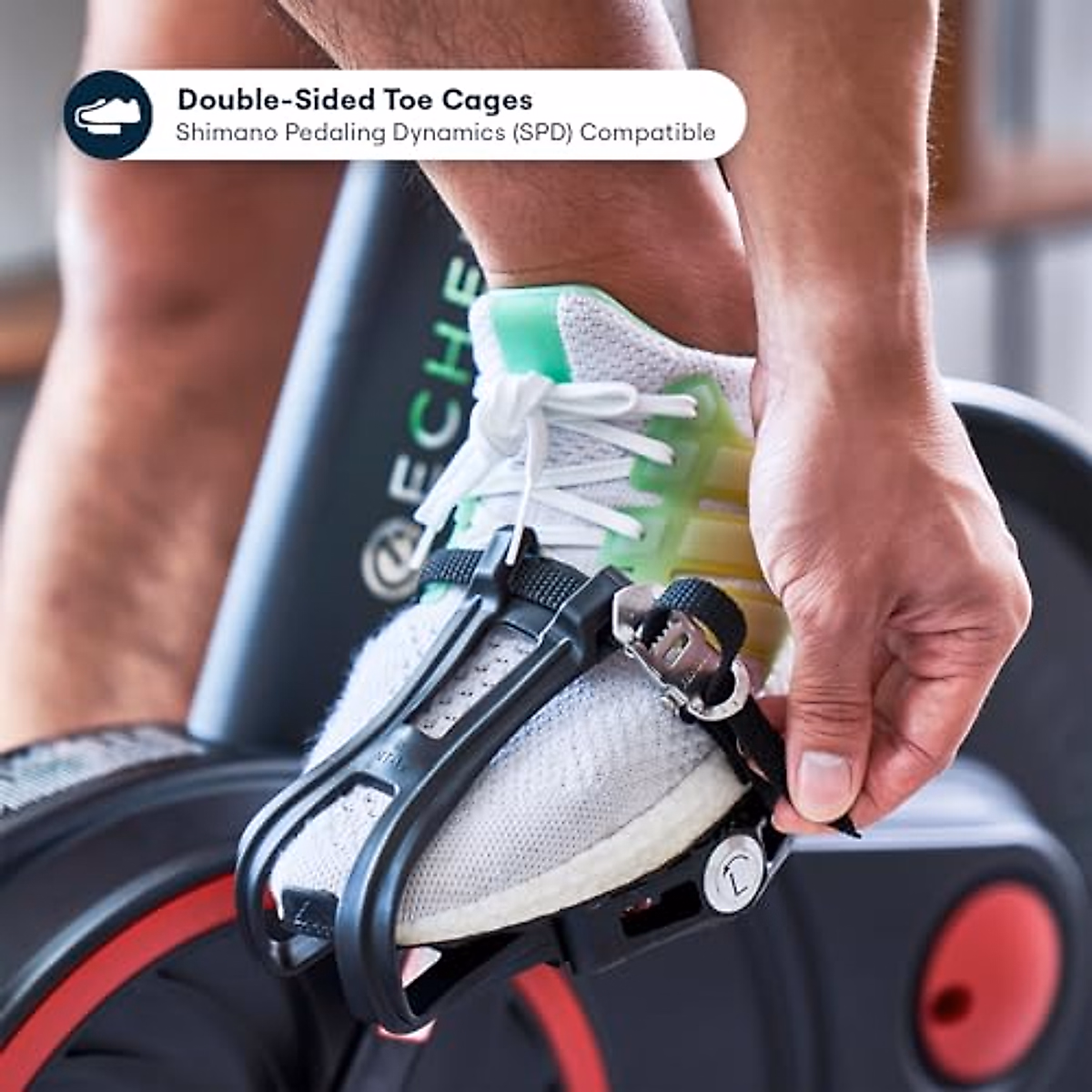 Echelon Smart Connect Fitness Bike, 30-Day Free Echelon Membership, Easy Storage, Small Spaces, Cushioned Seat, Solid, HIIT, Top Instructors, 32 Resistance Levels, Bluetooth, EX5S-22