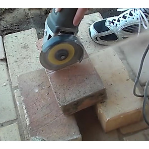 4'' Diamond Blade for Angle Grinder - Diamond Cutting Wheel for Dry and Wet Cutting Stone, Marble, Granite, Brick, Masonry, Paving Flag, Concrete, Ceramic