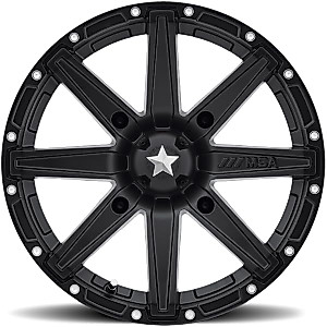 MSA Offroad Wheels MA33 15X7 4X110 S-BLK 10MM - M33-05710