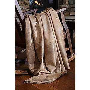 Carstens, Inc JT620 Throw Blanket, Brown