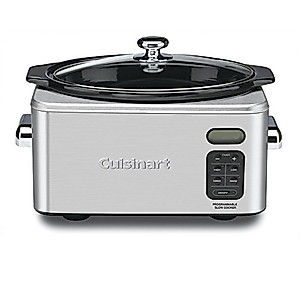 Cuisinart 6.5 Quart Programmable Slow Cooker with Multiple Cooking Options