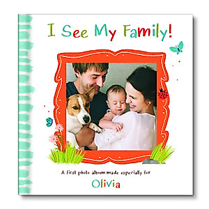 Baby’s First Family Photo Album - Personalized Children's Story - I See Me!