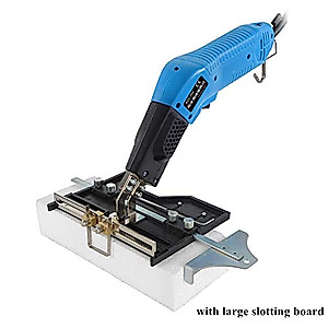 Electric Foam Cutter Knife Sponge Peral Foam Cutting Tool Groove Slotting Air-cooling Hot Heat Cutter Kit Blades