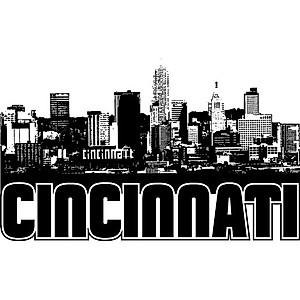 CafePress Cincinnati Skyline Mug Ceramic Coffee Mug, Tea Cup 11 oz