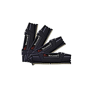 64GB G.Skill DDR4 PC4-28800 3600MHz Ripjaws V for Intel CL16 (16-19-19-39) Quad Channel kit (4x16GB)