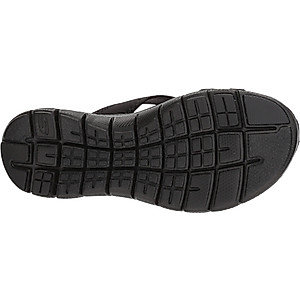 Skechers Cali Women's Flex Appeal 2.0-Start up Sport Sandal,black/black,6 M US