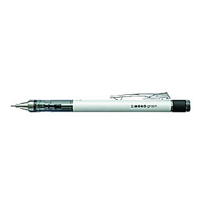 Tombow Mechanical Pencil, Monograph 0.5mm, White (DPA-134A)