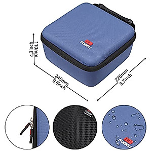 FBLFOBELI Hard Headphones Case Compatible with Avantree HT5009 40Hrs Wireless Bluetooth Headphones, EVA Shockproof Waterproof Travel Portable Storage Bag (Case Only)