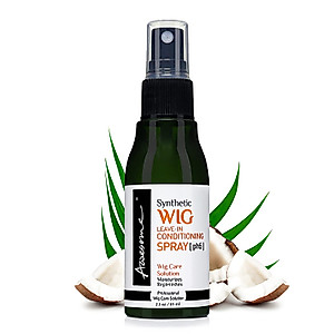 Awesome Synthetic Wig Leave in Conditioner Spray, pH6, Moisturizes Synthetic Wigs, Travel size 2.3 fl oz