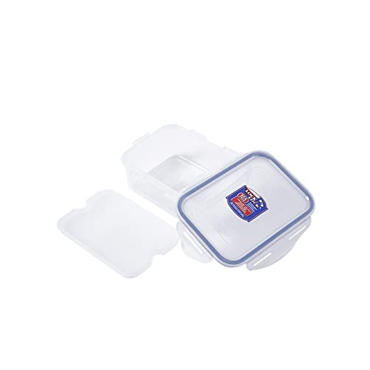 LocknLock Easy Essentials Rectangular Butter and Cheese Container Food Container, Small, 15.0 Ounce - Clear