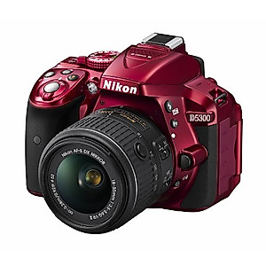 Nikon D5300 24.2 MP CMOS Digital SLR Camera with 18-55mm f/3.5-5.6G ED VR II Auto Focus-S DX NIKKOR Zoom Lens - International Version (No Warranty)