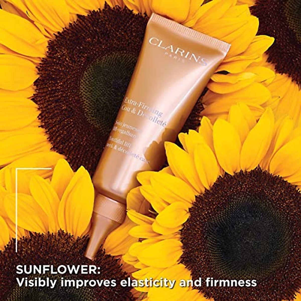 Clarins Extra-Firming Neck and Décolleté Cream | Award-Winning | Anti-Aging Moisturizer | Visibly Firms, Smoothes and Lifts | Minimizes Appearance Of Wrinkles | Targets Dark Spots | 2.5 Ounces