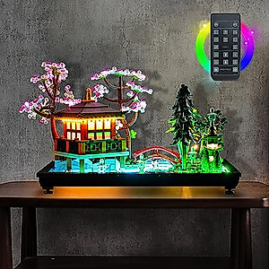 BrickBling LED Light for Lego Tranquil Garden 10315 Building Set (Model Not Included), Remote Control Version Lighting for Lego Zen Garden