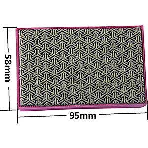 Diamond Hand Pad, 100 Grit Diamond Hand Polishing Pad Electroplated Polishing Pad, Hand-Held Sanding Block