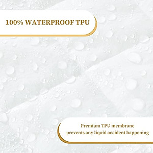 Bundle Safe and Sound Waterproof Quilted Mattress Pad + Grey Waterproof Mattress Pad