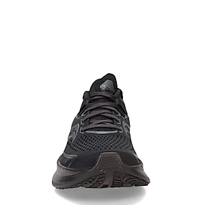 Saucony Women's Ride 15 Running Shoe, TRIPLE BLACK, 8