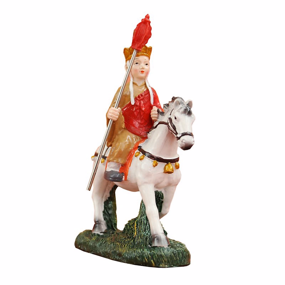 LWZ 4 Pcs Journey to The West Figurine Set, Resin Monkey King Monk Pig Cute Character Figurine for Miniature Figure Fairy Garden Home DIY Cake Decoration Set