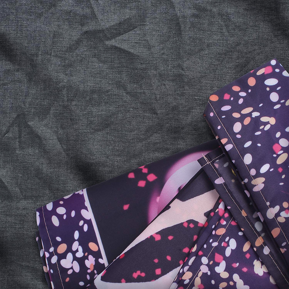 PAKBOOM Happy 11th Birthday Door Cover Porch Banner Sign Set - 11 Years Old Birthday Decoraions Party Supplies for Girls - Purple Pink