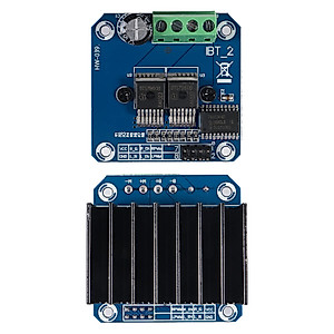 5PCS BTS7960 DC Stepper Motor Driver Module 43A Current Limit Control Module H-Bridge PWM Smart Car Board Compatible with Raspberry Pi Smart Car