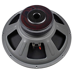 Rockville RVW1500P8 1500w 15" Raw DJ Subwoofer 8 Ohm Sub Woofer 70OZ Magnet, Black