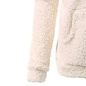 Neresum Sweatshirt for Women 2023 Fashion Winter Warm Zipper Hoodie Long Sleeve Oversized Fleece Jacket Sweat Shirts Coat