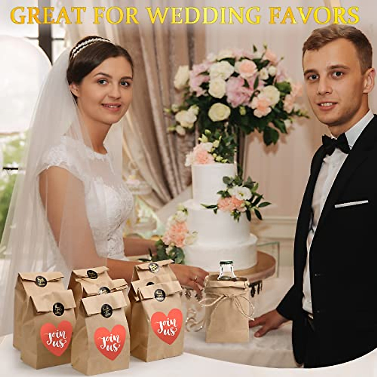 500 PCS Small Brown Paper Bags Bulk 3.5x2.2x6.7 Inches Kraft Popcorn Bags 1LB Mini Paper Bags Durable Snack Bag Party Favor Bags Candy Popcorn Treat Bag Bread Cookie Snack Thank You Gift Wrapping Bag