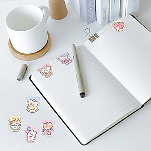 Magnetic Bookmarks 12Pcs Magnet Bookmark Clips for Kids Women