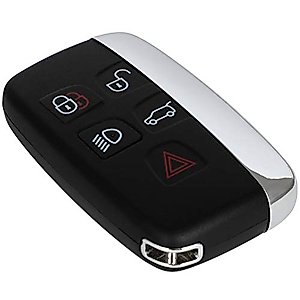 SCITOO Key Fob Shells Case * 1 PCS Replacement for Land Rover for LR2 for LR4 or Range Rover for Range Rover Evoque for Range Rover Sport 2012-2017 KOBJTF10A LR078921 LR050787