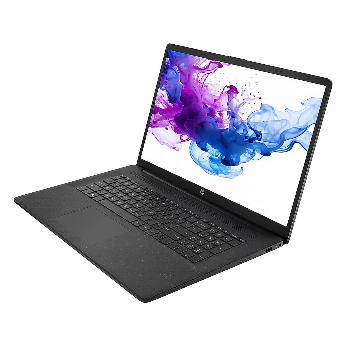 HP Essential 17 Laptop, 17.3" FHD Display, AMD Ryzen 7 7730U, 32GB RAM, 1TB SSD, Webcam, HDMI, Wi-Fi 6, Windows 11 Home, Black