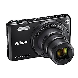 Nikon Coolpix S7000 16 MP Digital Camera with 20x Optical Image Stabilized Zoom 3-Inch LCD (Black)