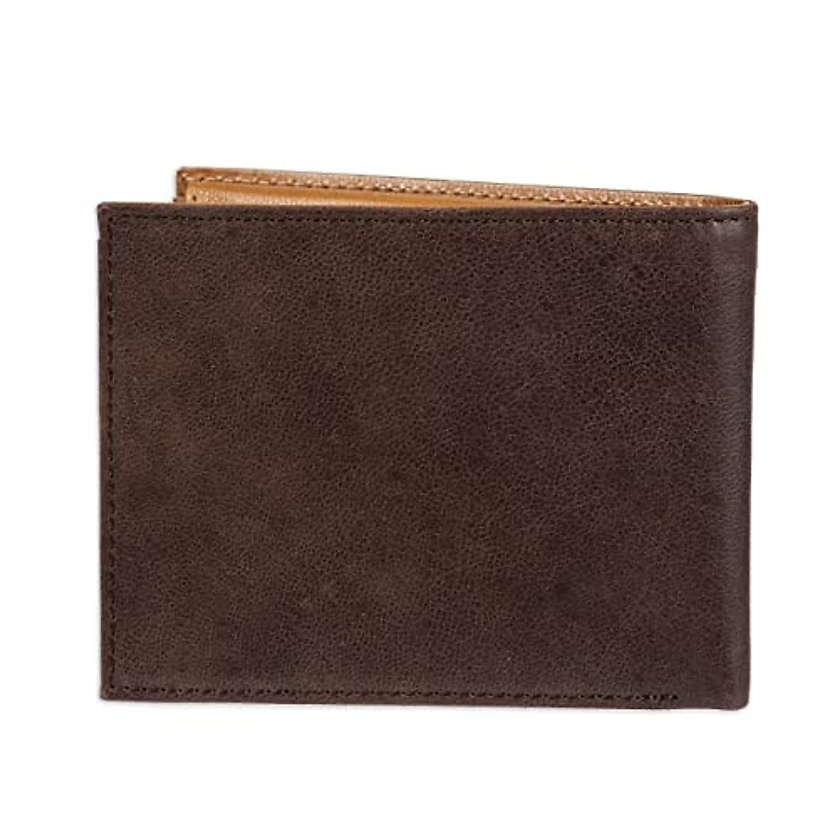 Levi's Men's RFID Blocking Passcase Wallet, Deep Brown, One Size