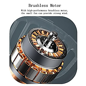 Aheadife Handheld Mini Fan,Portable USB Rechargeable Fan,Small Personal Fan Pocket Desktop Table Quiet Hand Fan with Strong