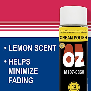 Mohawk Finishing Products OZ Polish Aerosol, Furniture Polish, M107-0860, 13 oz