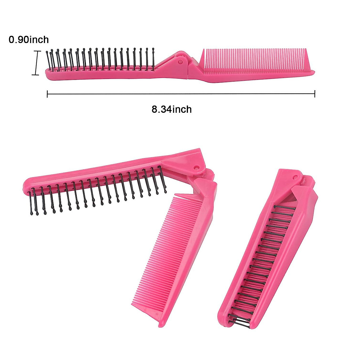49 PCS Self Grip Hair Rollers Set for Stunning Waves & Curls - Large, Medium, Small Sizes with Comb & Clips