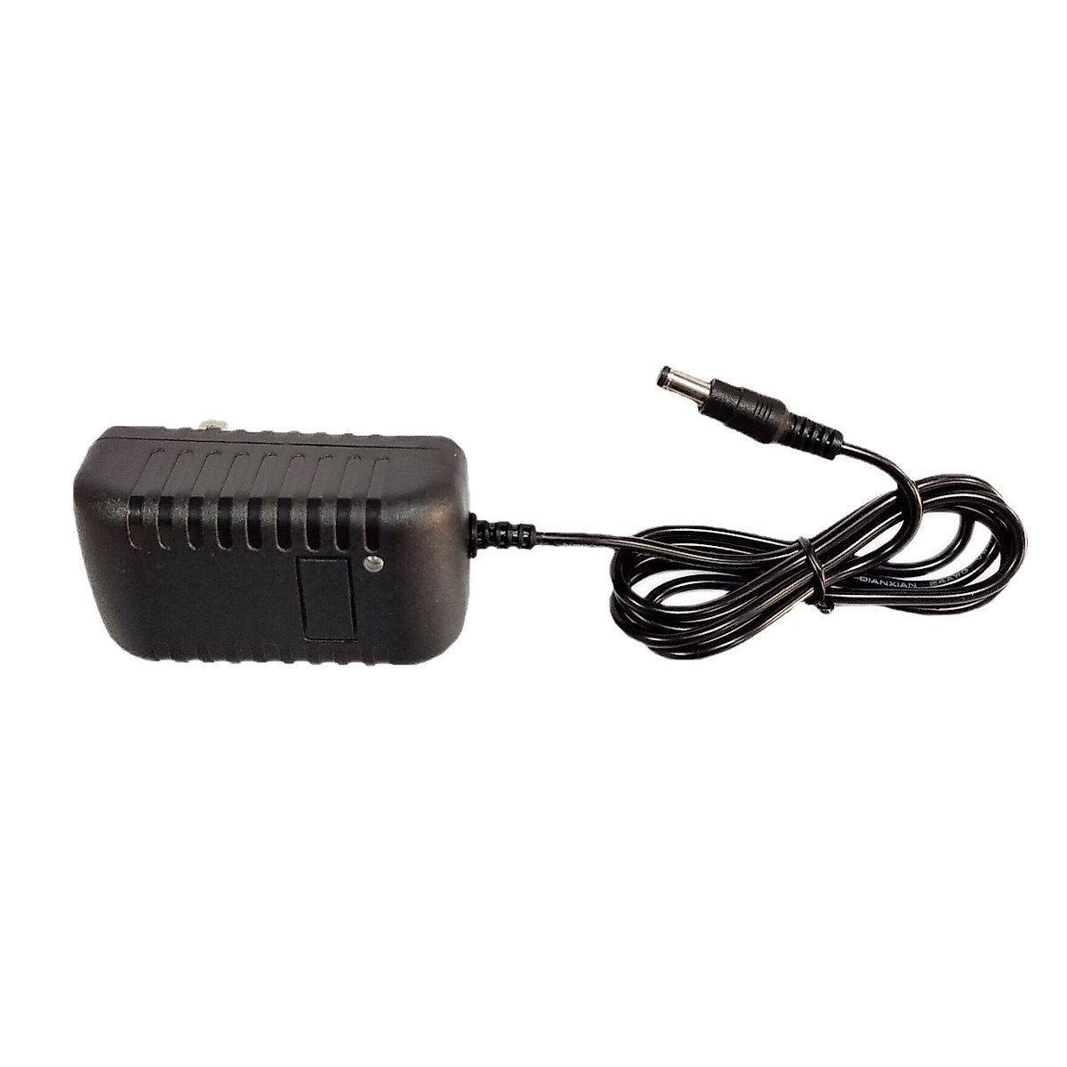 12 Volt 2A Power Adapter Supply, AC 100-240V to DC 12 V Power Supply Transformer Charger Wall Plug for DC12V Light Security CCTV Camera, Black, 8x5x3.3 cm