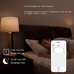 Smart Switch WiFi Light Switch 3 Gang Wireless Light Switch Compatible with Alexa and Google Home