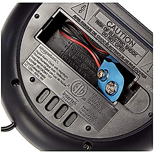 Amazon Basics Small Digital Alarm Clock with LED Display, Nightlight and Battery Backup - 4.5 x 3.5 x 2.4 Inches