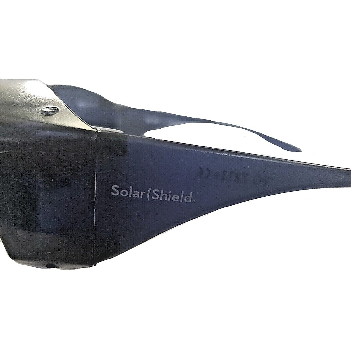 Solar Shield Fits-Over SS Polycarbonate II Smoke Sunglasses