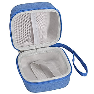 BTOPCASE Hard EVA Storage Case for PeriPage Mini Pocket Wireless BT Thermal Printer (Blue-Grey Villus Inside)